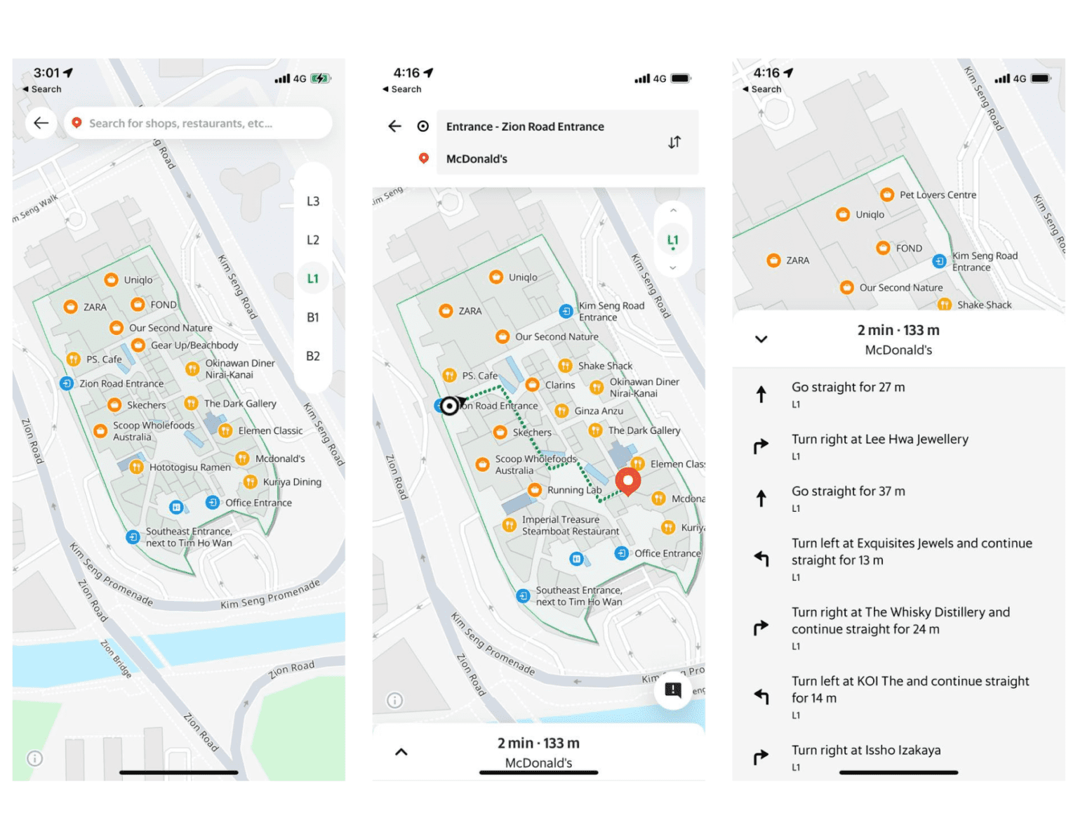 Grab Indoor Maps to navigate shopping malls