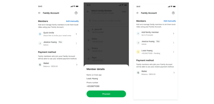 Grab launches Family Account feature in the region | Grab SG
