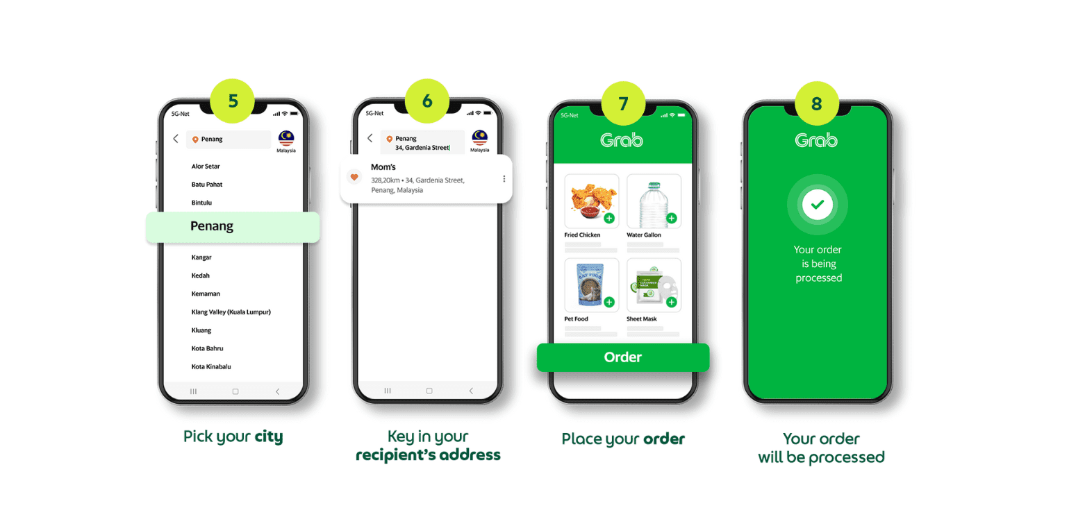 Send a gift through Grab with our improved 100+ Cities Delivery