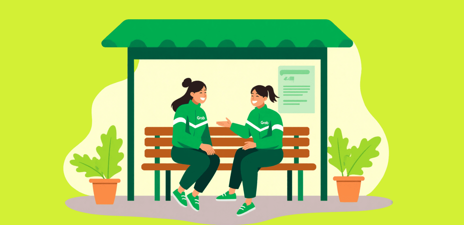 Grab lounges and rest stops for drivers to take breaks