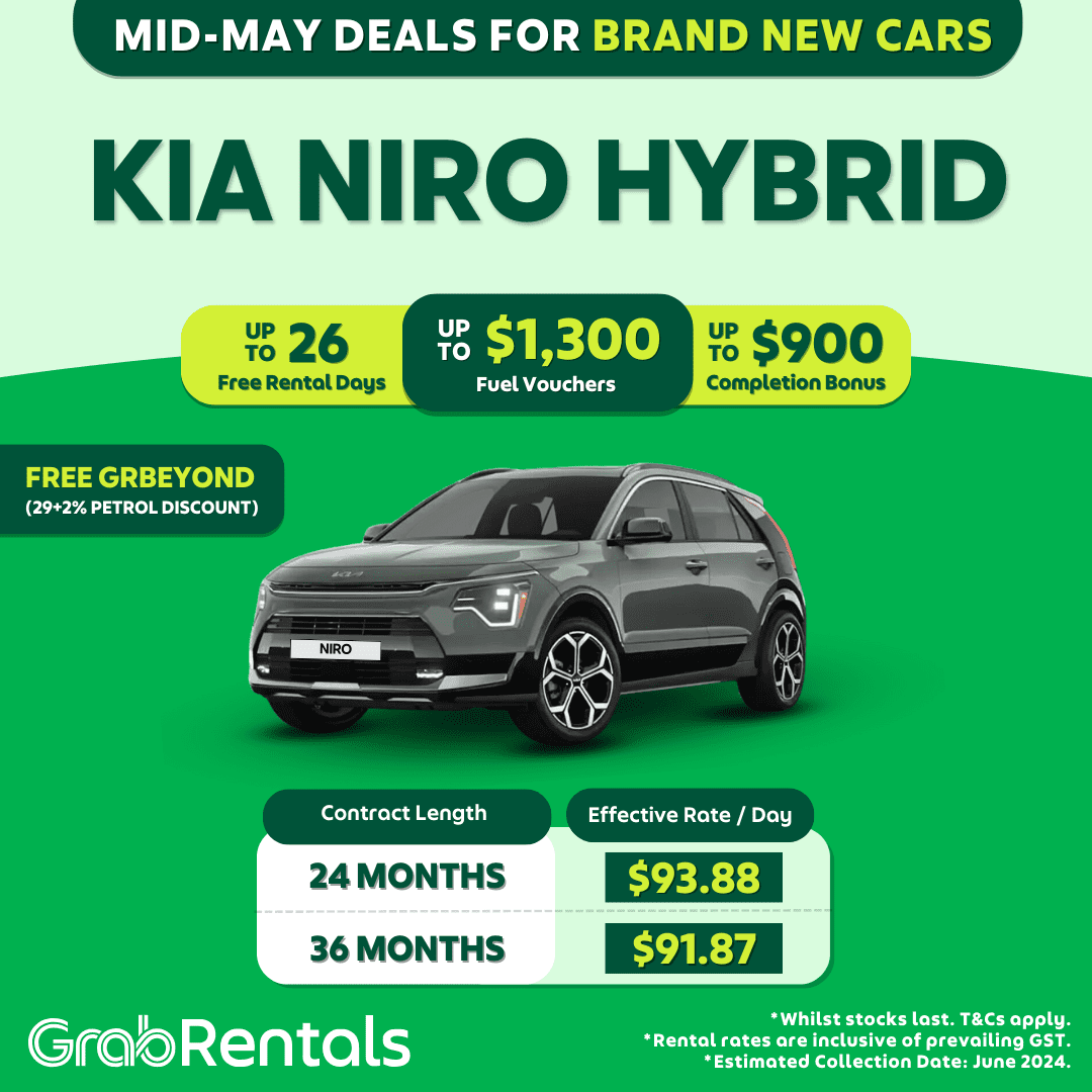 GrabRentals Promotion for Existing Hirer-Partners | Grab SG