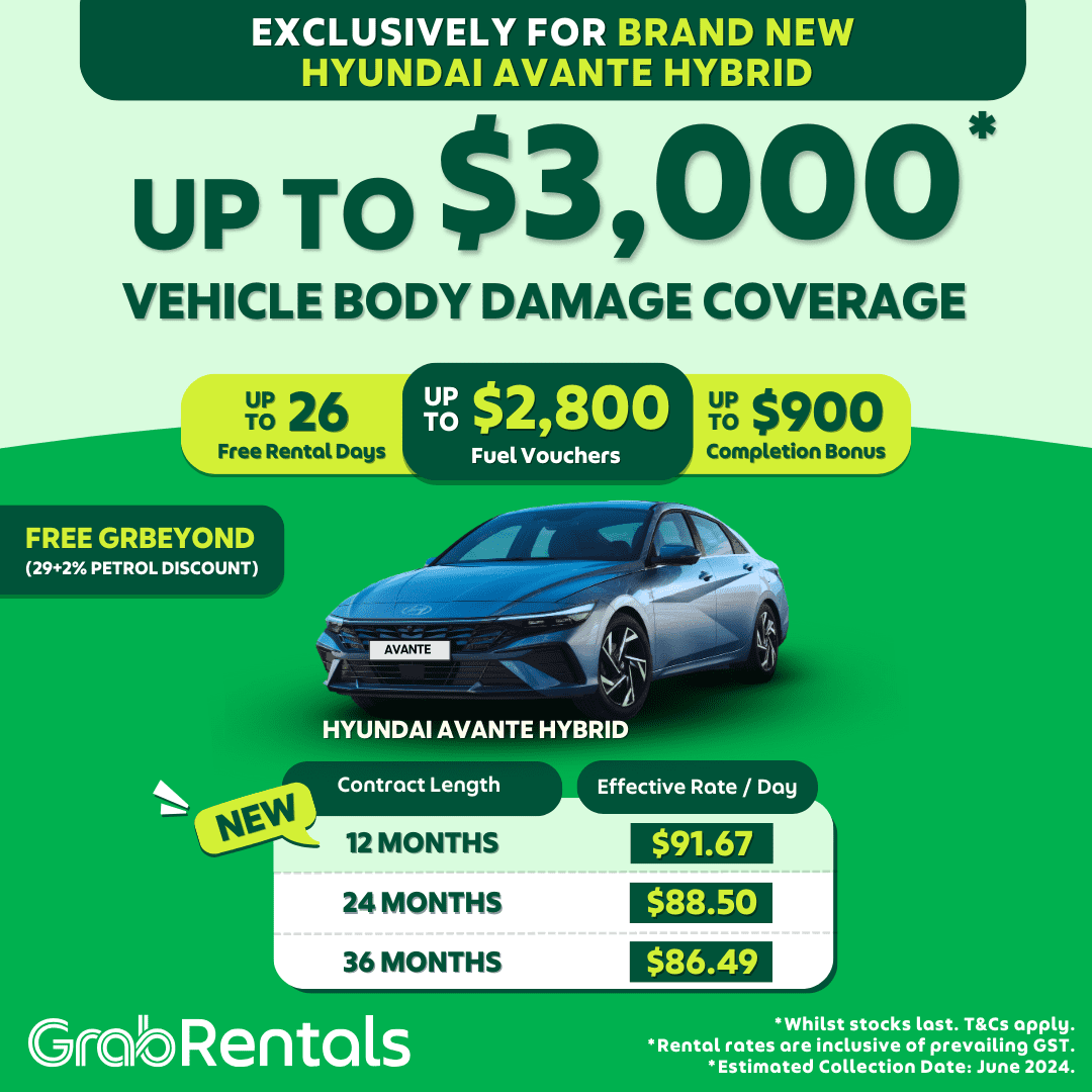 GrabRentals Promotion for Existing Hirer-Partners | Grab SG