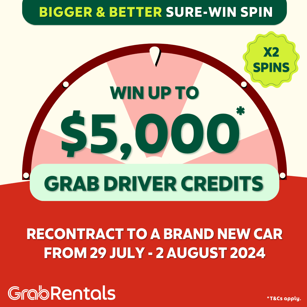 GrabRentals Promotion for Existing Hirer-Partners | Grab SG