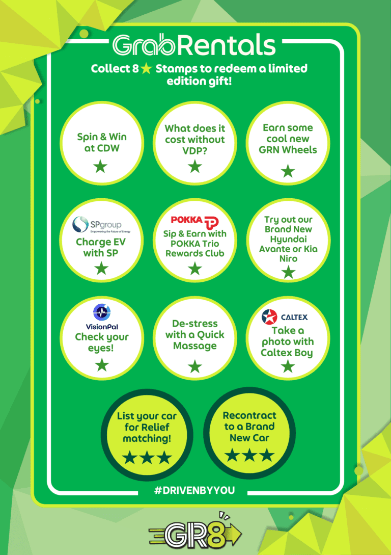 Celebrate GrabRentals’ 8th Anniversary! | Grab SG