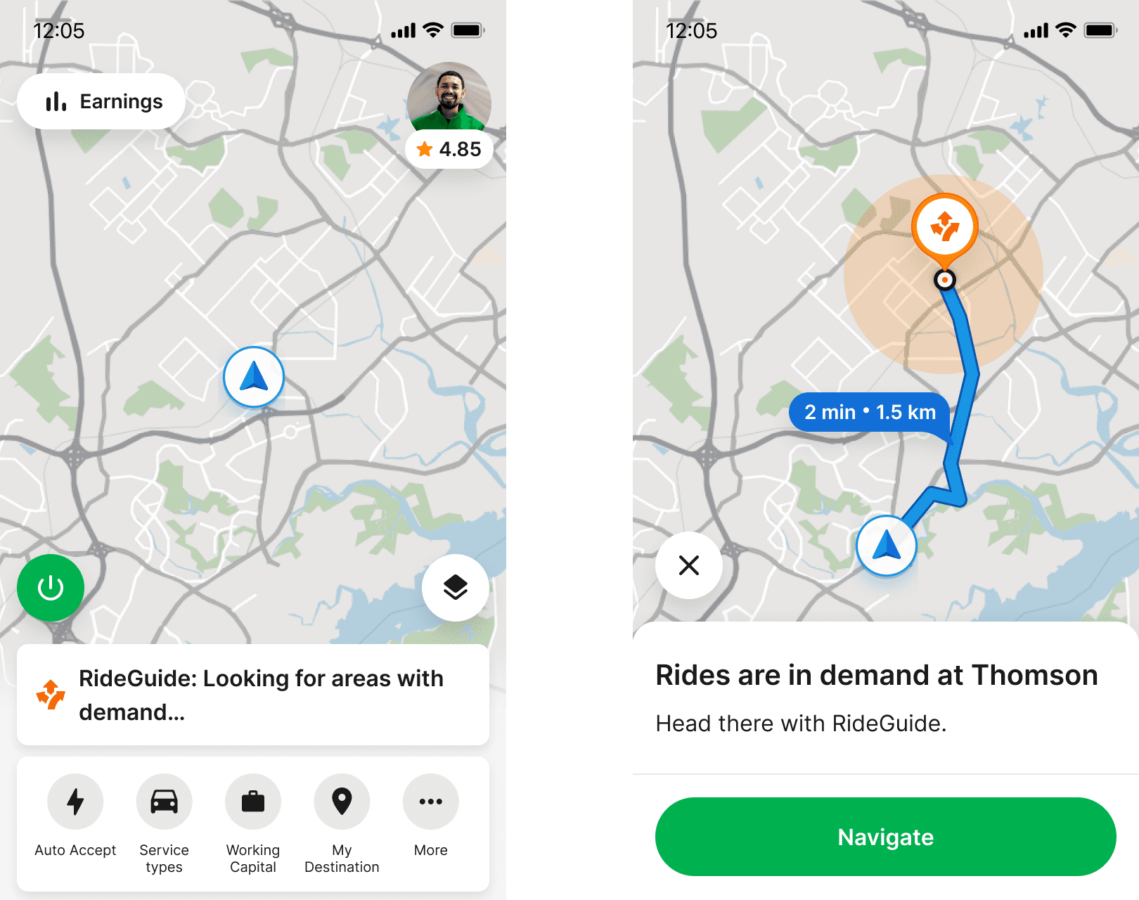 GrabRideGuide, our new AI tool that predicts ride demand areas