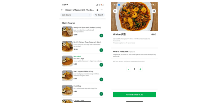 How we use GenAI to create better GrabFood menu descriptions