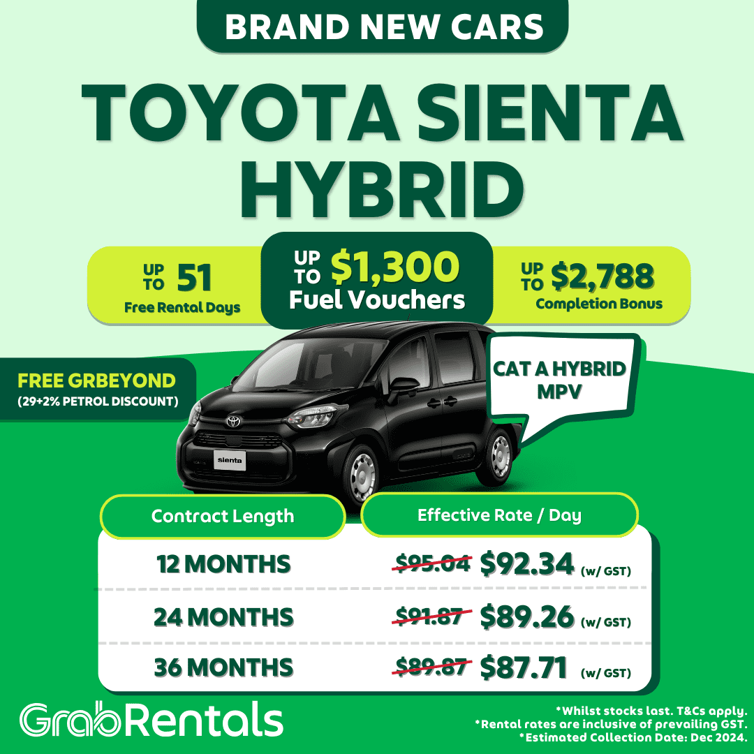 GrabRentals Promotion for Existing Hirer-Partners | Grab SG