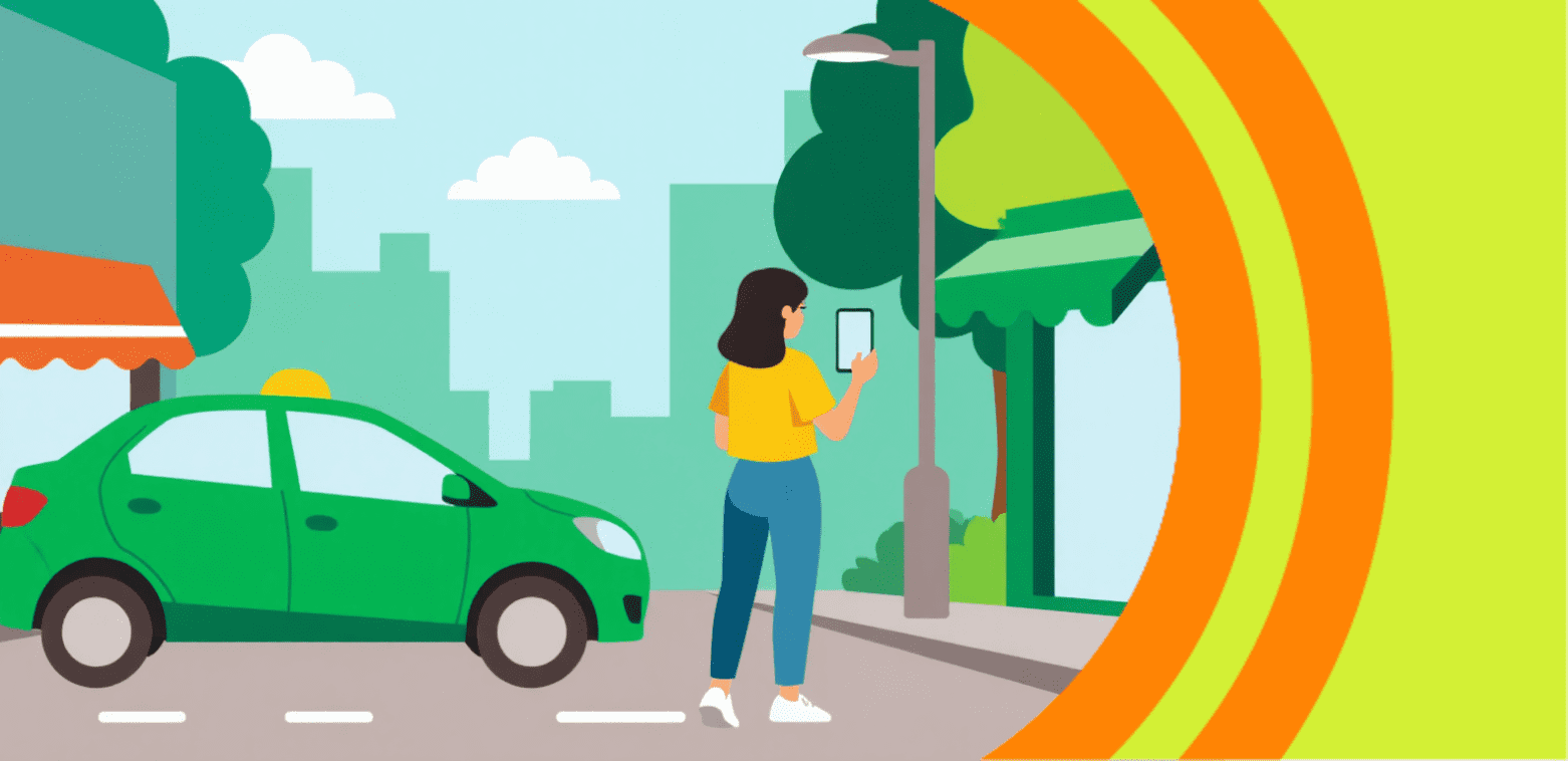 Upload a photo to find the right address on Grab