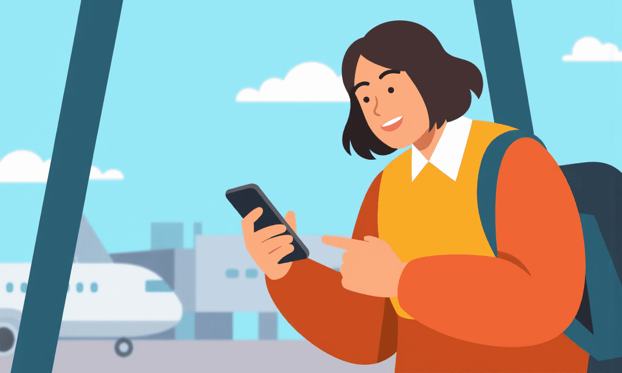 Find the right terminal by entering your flight number in Grab