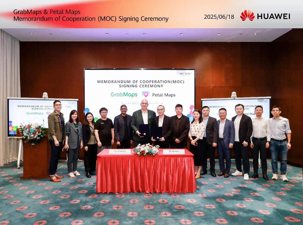 Petal Maps and GrabMaps sign MoC for data partnership | Grab SG