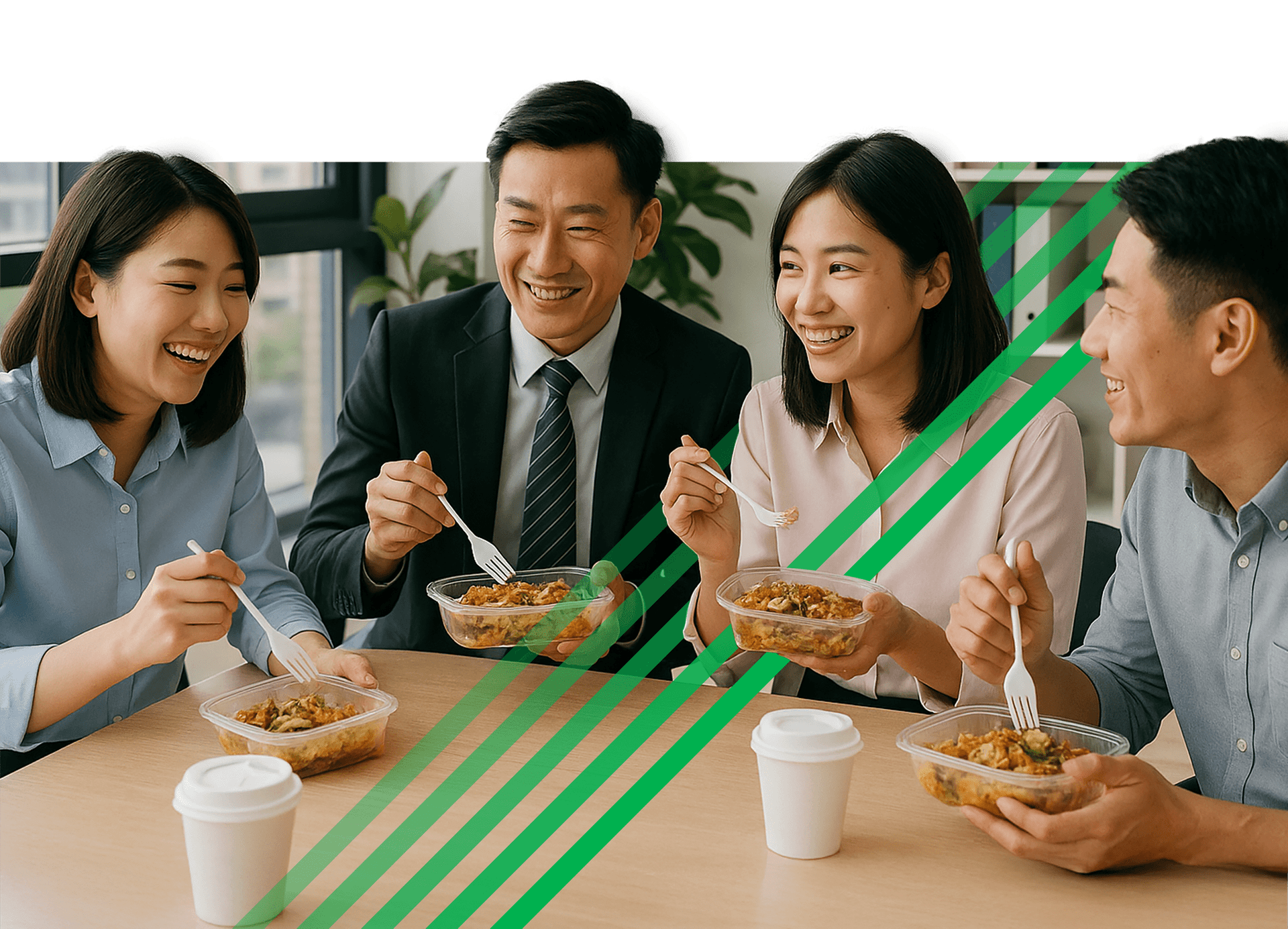 People Eating At Table Png