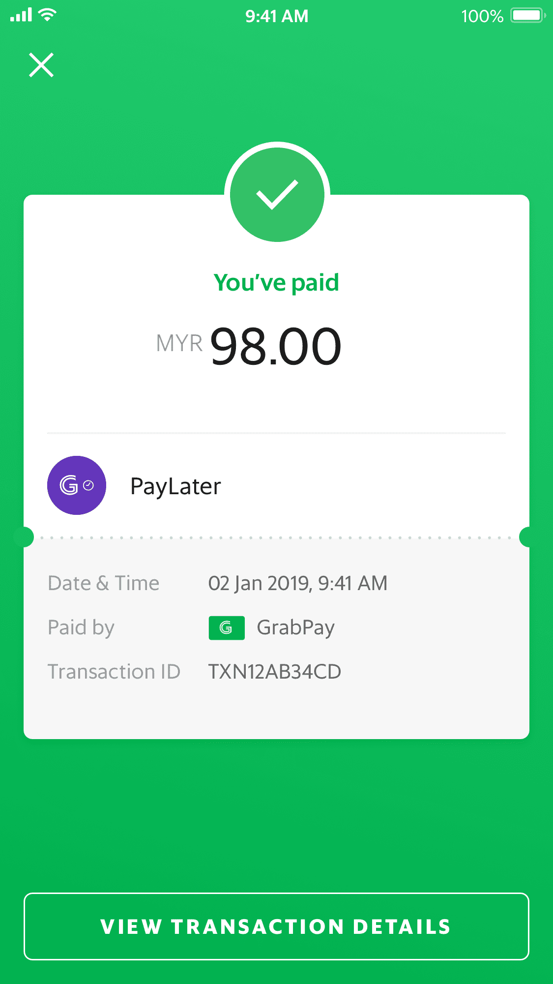 PayLater | Grab MY