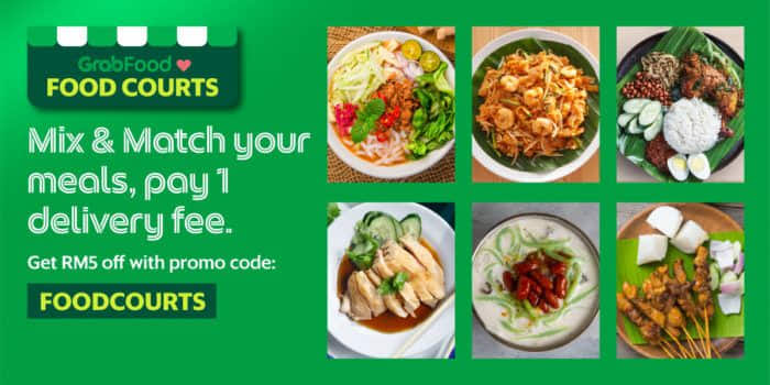 Show your local food courts some love! ️ | Grab MY