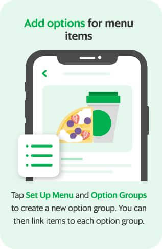 Update your menu quickly, easily and immediately. | Grab MY