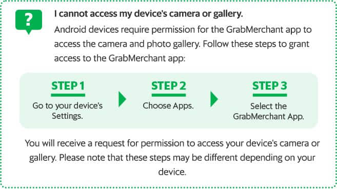 Update your menu quickly, easily and immediately. | Grab MY