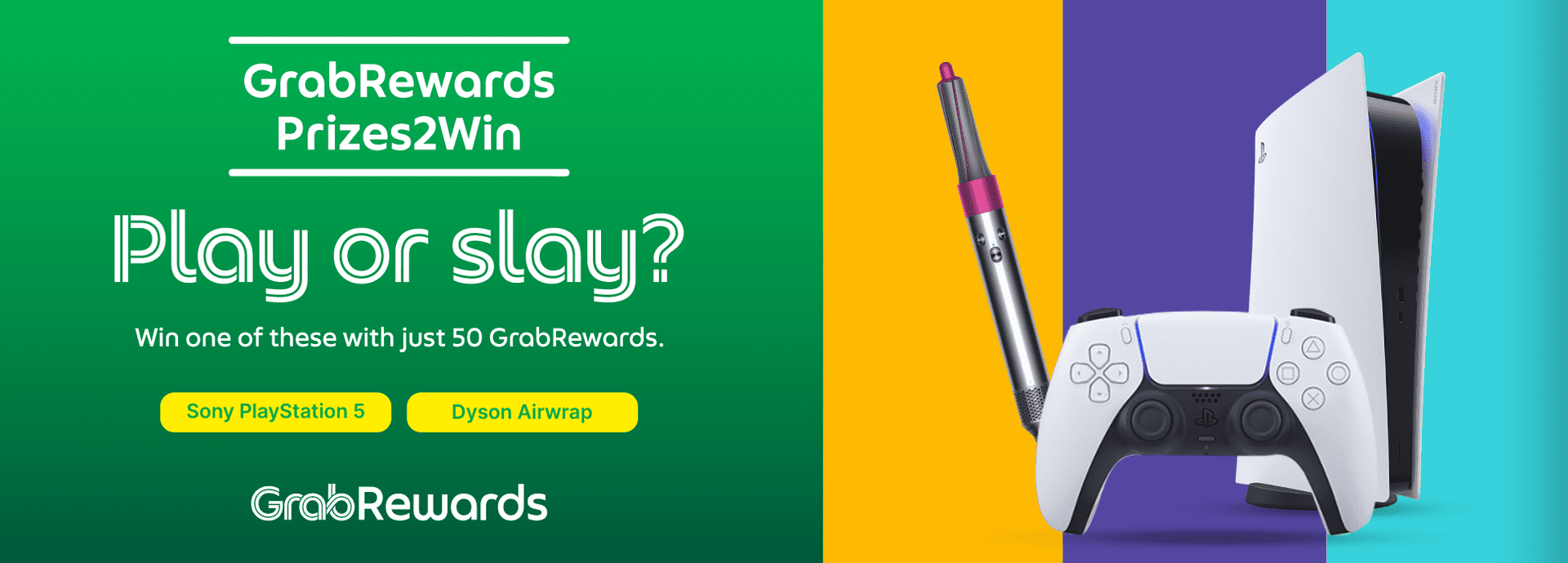 GrabRewards Prizes2Win | Grab MY