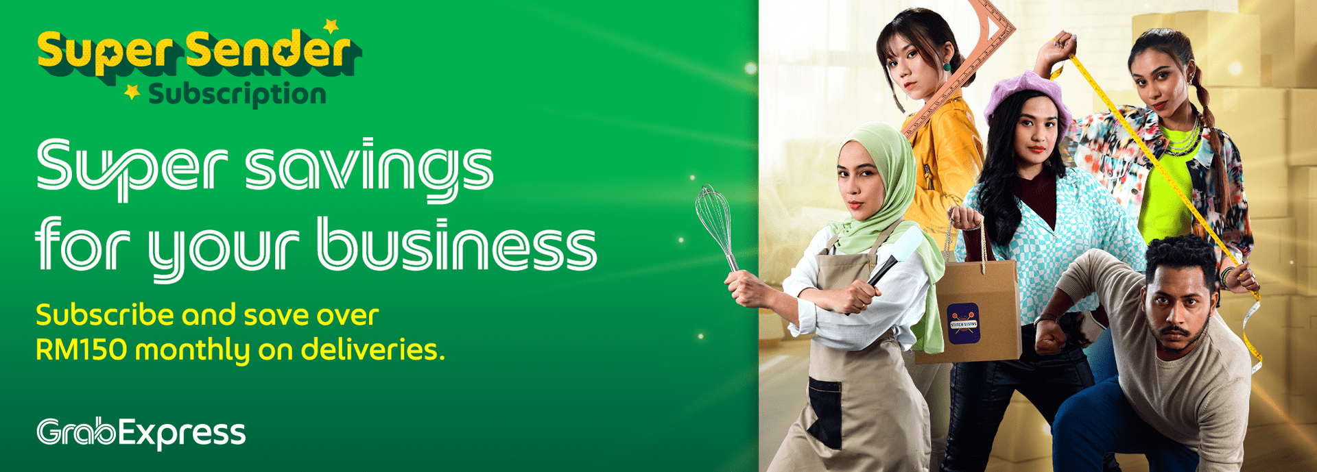 Deliver parcels for less with the GrabExpress Super Sender plan