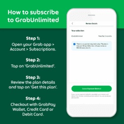 Introducing the all-new GrabUnlimited | Grab MY