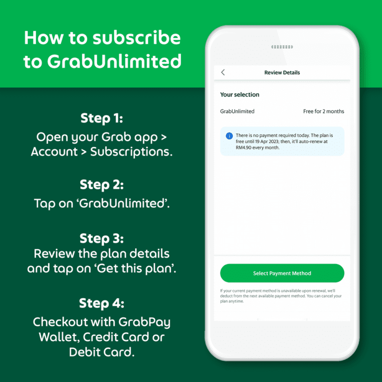 Introducing the all-new GrabUnlimited | Grab MY