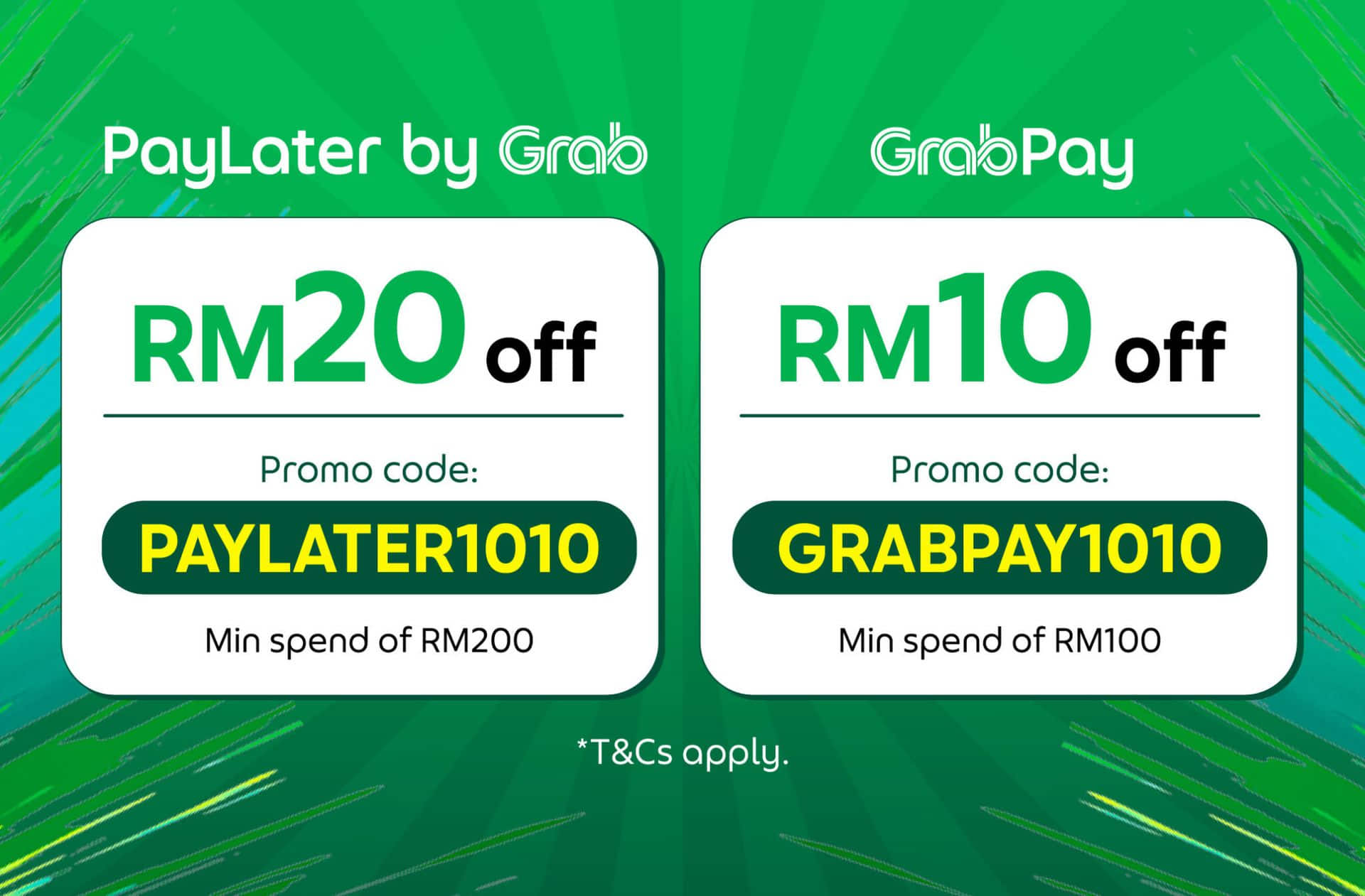 This Month’s PayLater Deals Online Savings | Grab MY