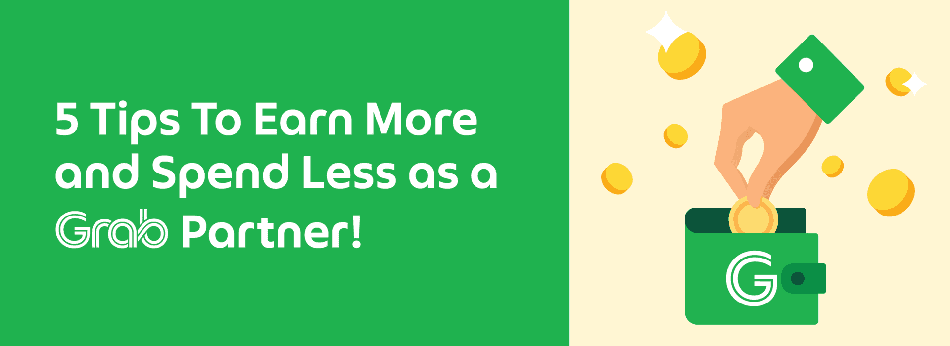 5 Tips To Earn More and Spend Less as a Grab Partner! | Grab MY