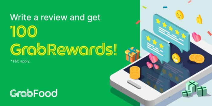 Leave a review on GrabFood & get rewarded! 🎁 | Grab MY