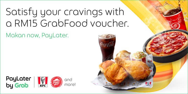 Activate PayLater by Grab and get RM15 GrabFood Voucher | Grab MY