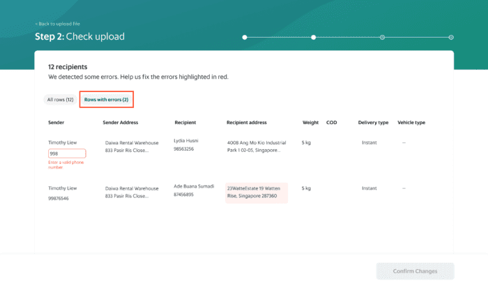 How to use GrabExpress Web’s Bulk Upload feature | Grab MY