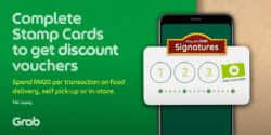 Grab Signatures Stamp Card B | Grab MY