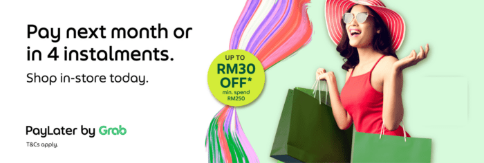 PayLater by Grab now available in-store! | Grab MY