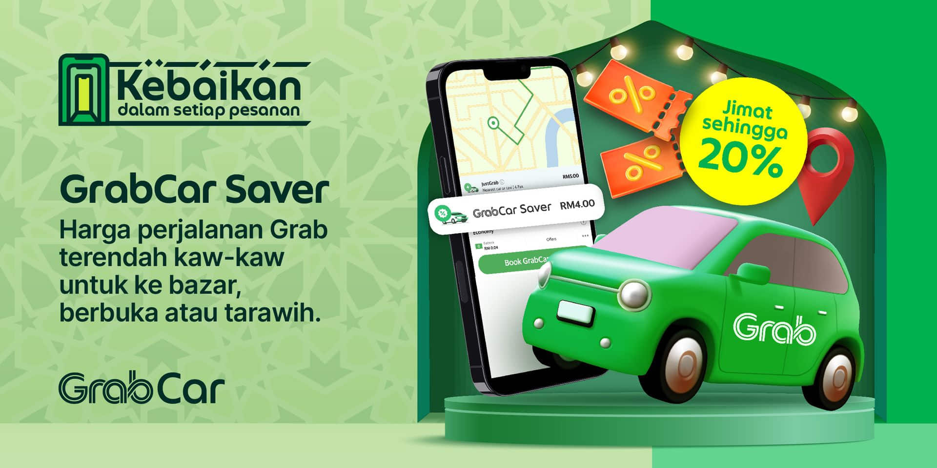 Ramadan-Raya 2024. Kebaikan Dalam Setiap Pesanan | Grab MY