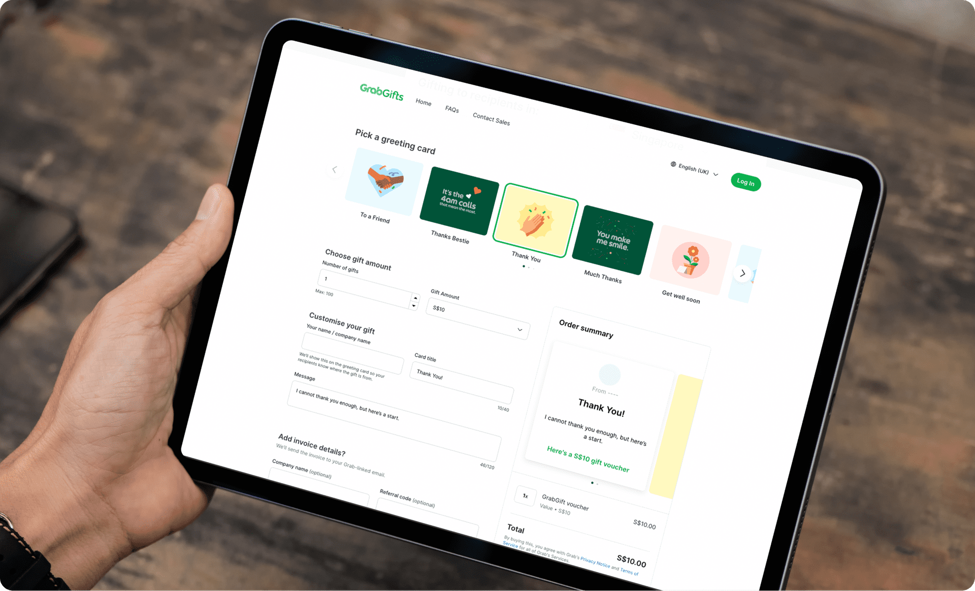 Flexible Grab digital gift vouchers for any corporate occasion | Grab MY