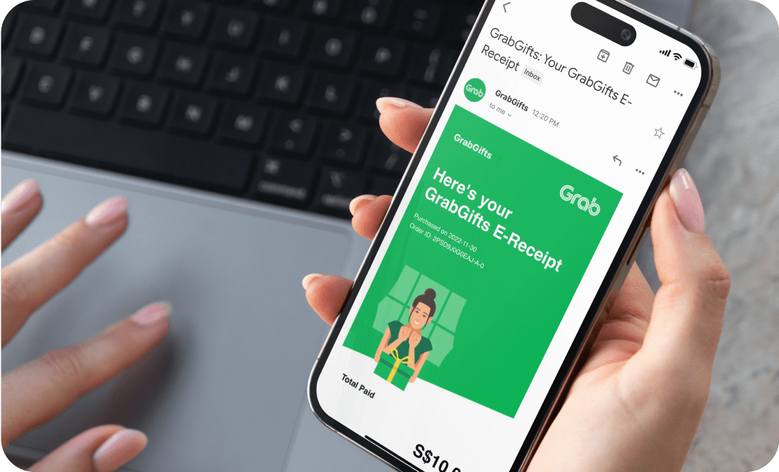 Flexible Grab digital gift vouchers for any corporate occasion | Grab MY