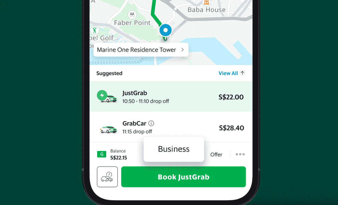 Business profile in Grab app to save work related receipts | Grab MY