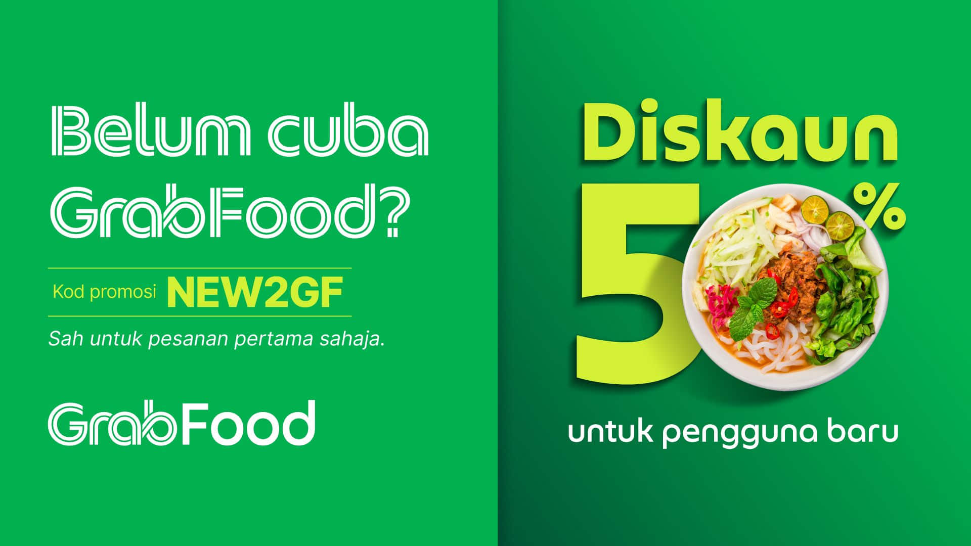 NEW2GF 70% Off 2023 | Grab MY | Grab MY