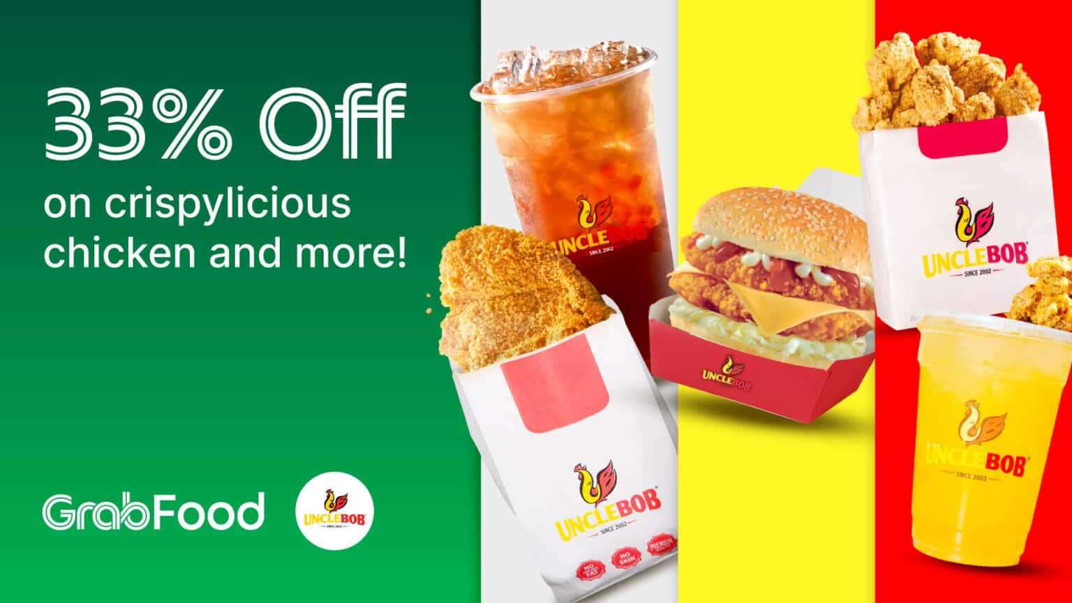 GrabFood UNCLE BOB 33% Off | Grab MY