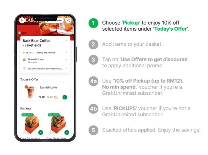 GrabFood Pickup & go! | Grab MY