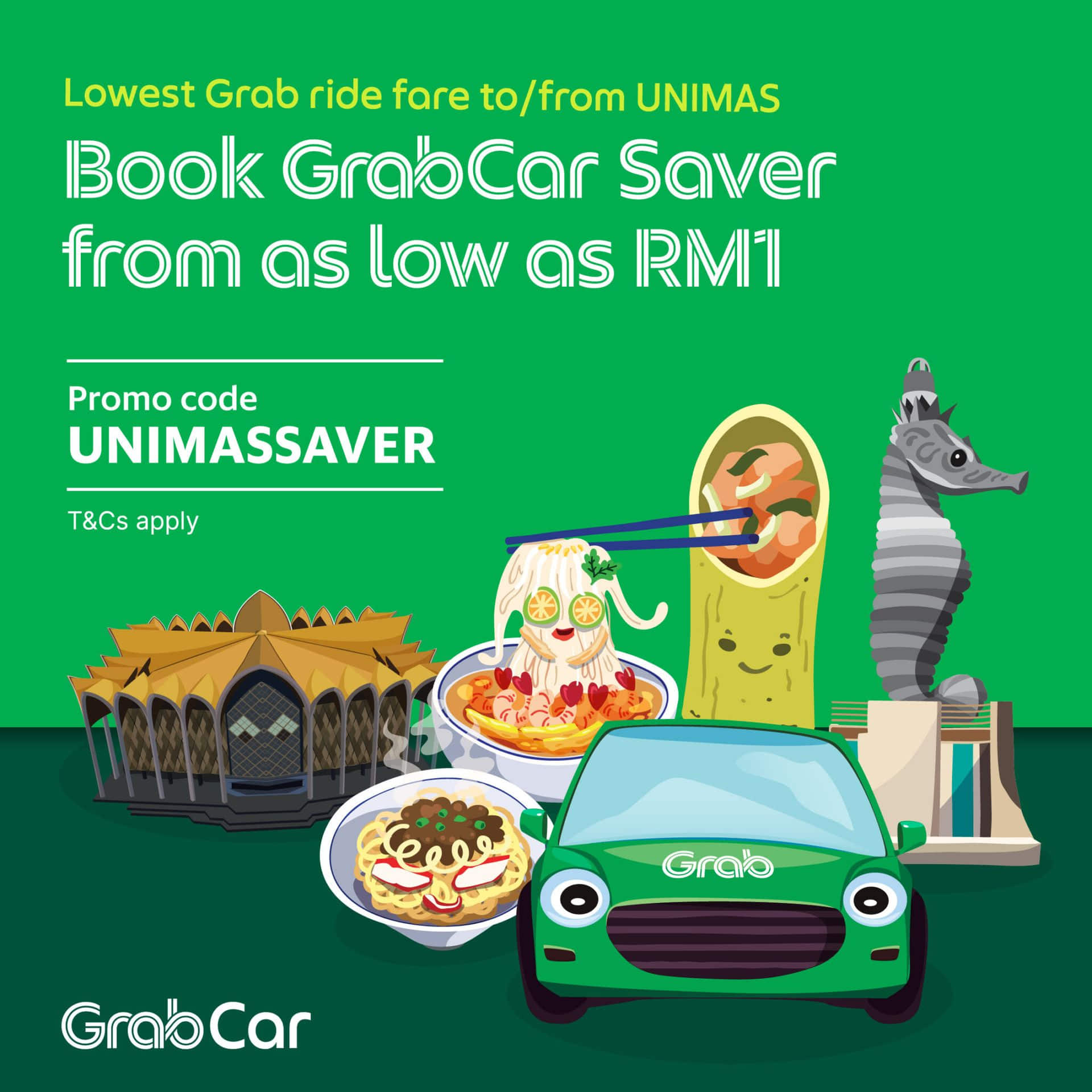 Grab Kampus: UNIMAS Social Contest | Grab MY