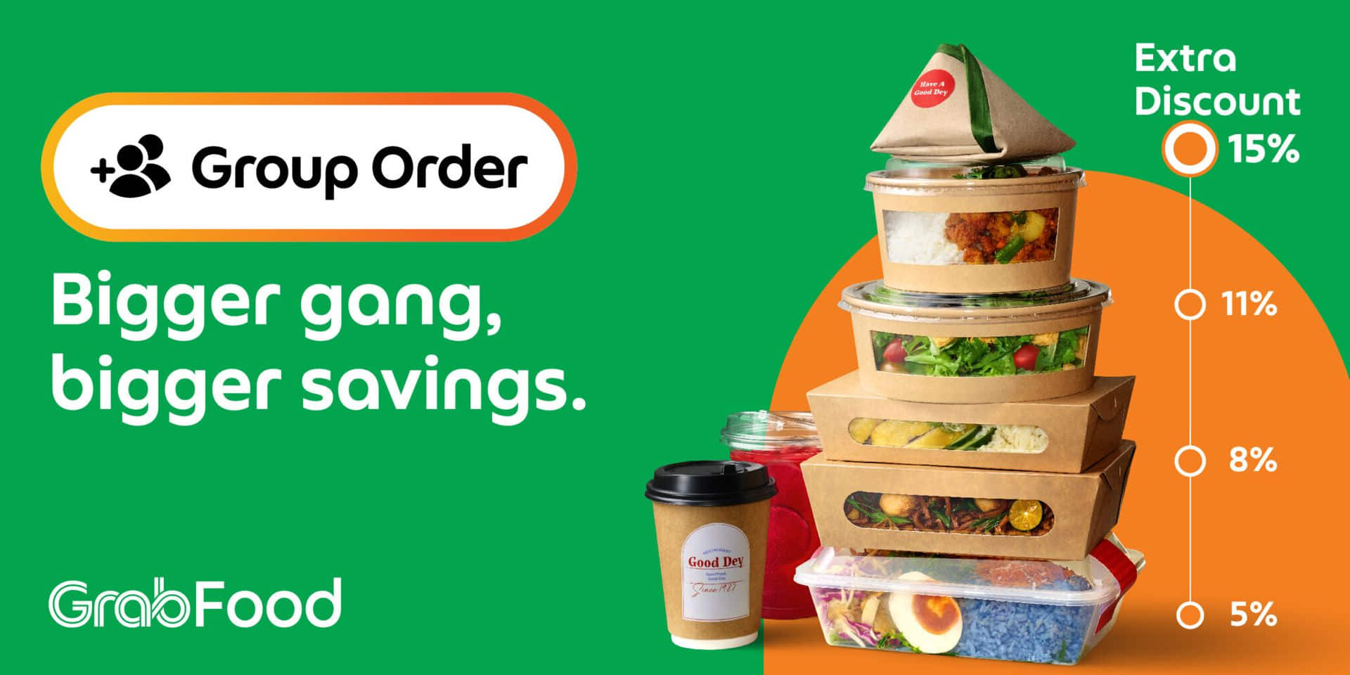 GrabFood Group Order - Up to 15% Off | Grab MY