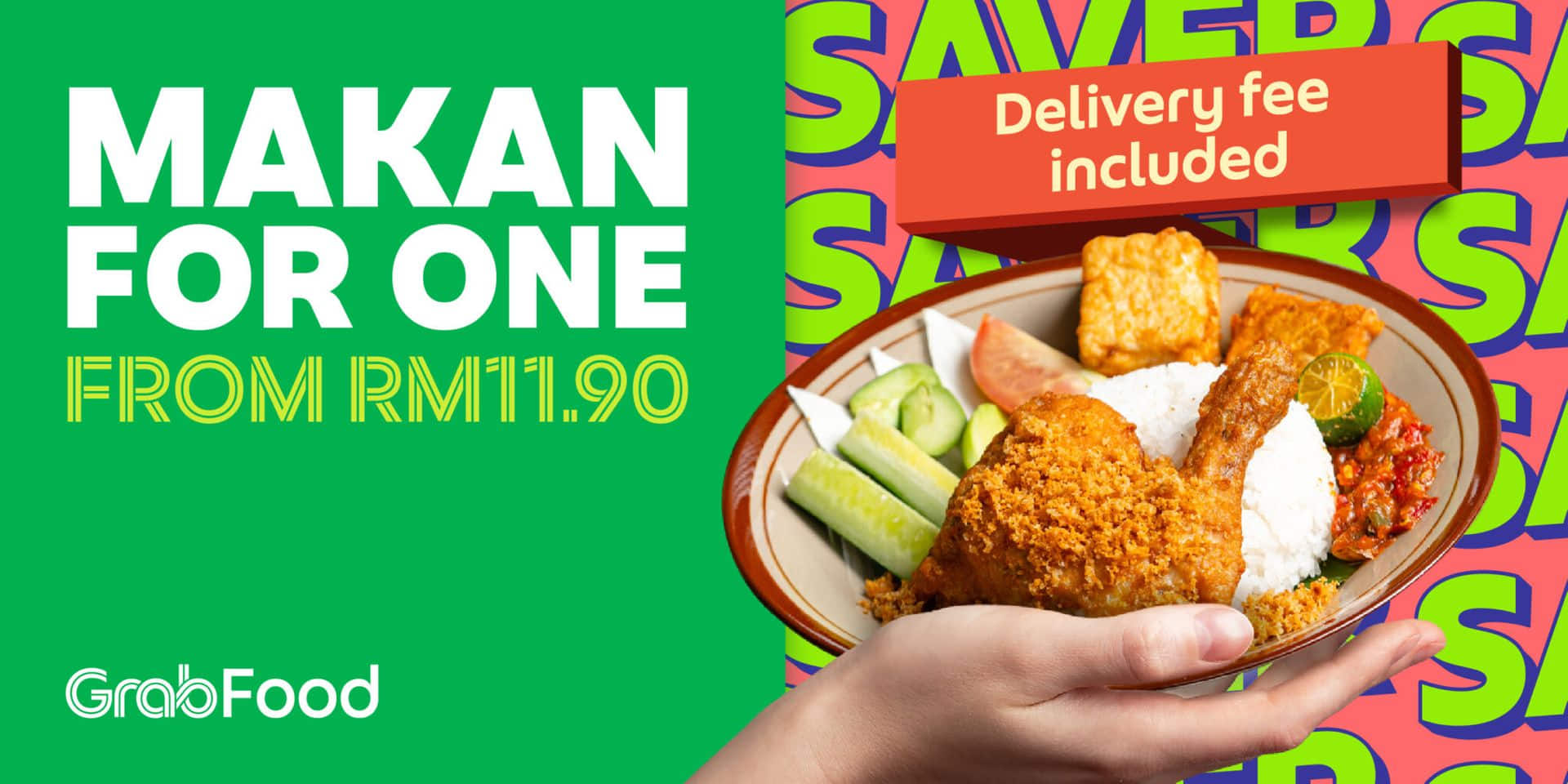 Makan For One From RM11.90, delivery fee included | Grab MY
