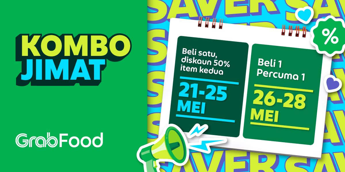 May’25 Kombo Jimat: GrabFood and GrabMart | Grab MY