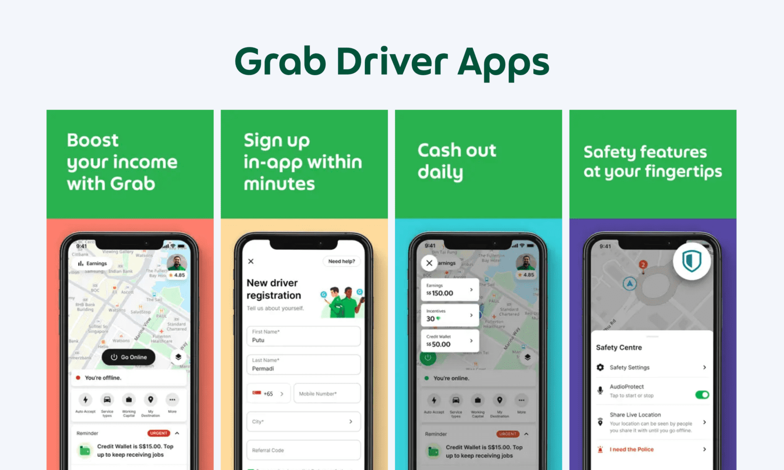 Grab Driver Partner Self-Serve Guide | Grab MY
