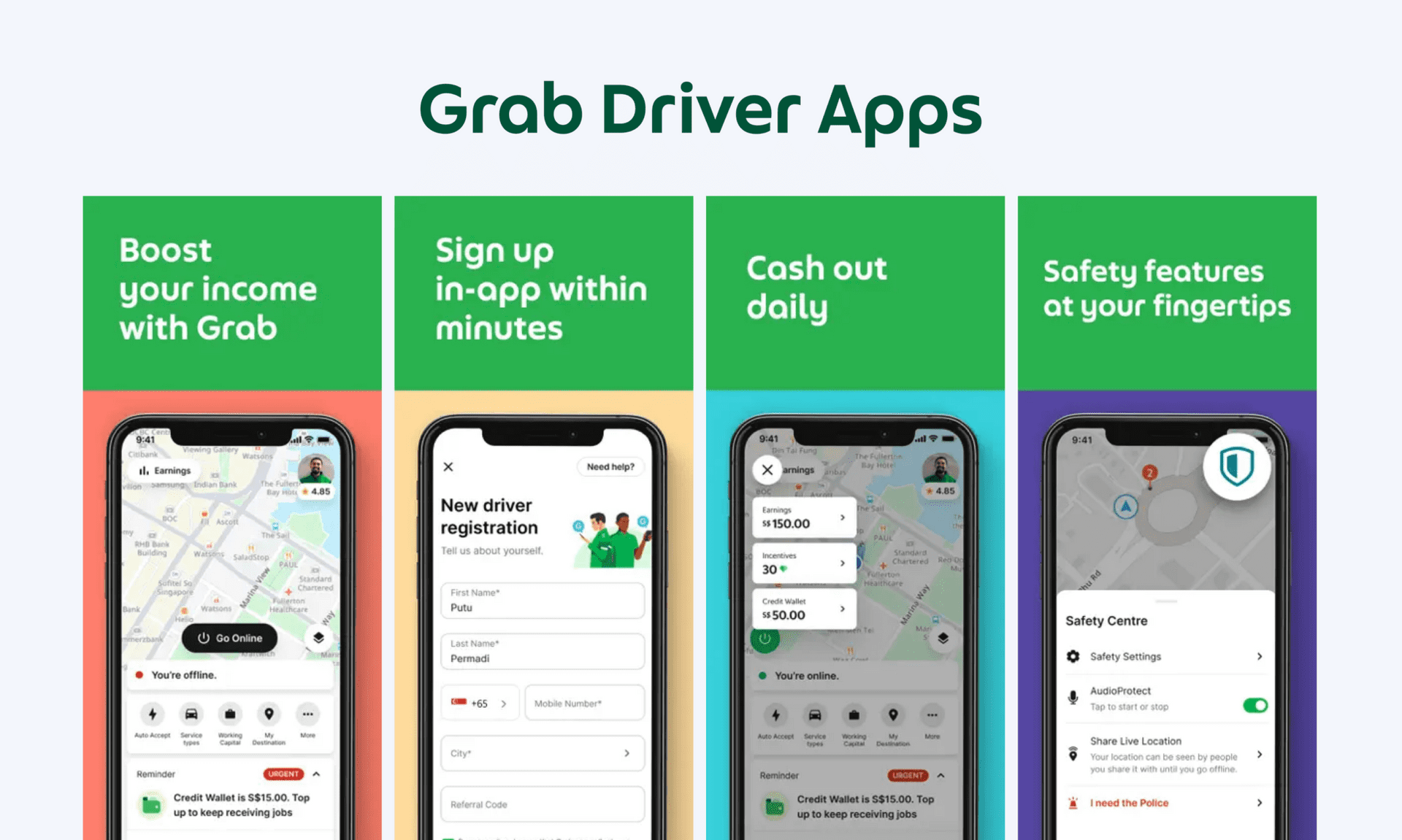 Grab Driver Partner Self-Serve Guide | Grab MY