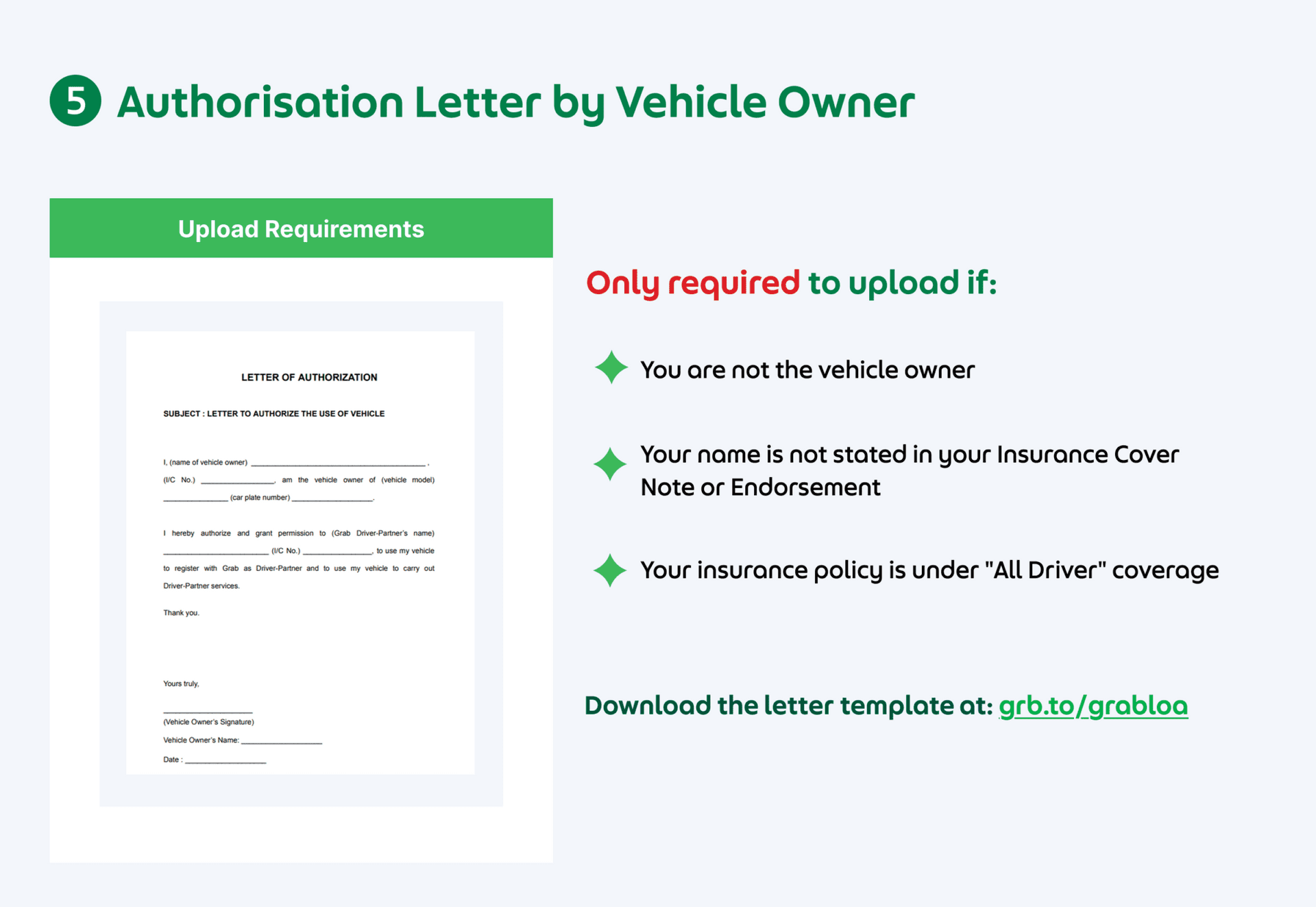 Grab Driver Partner Self-Serve Guide | Grab MY