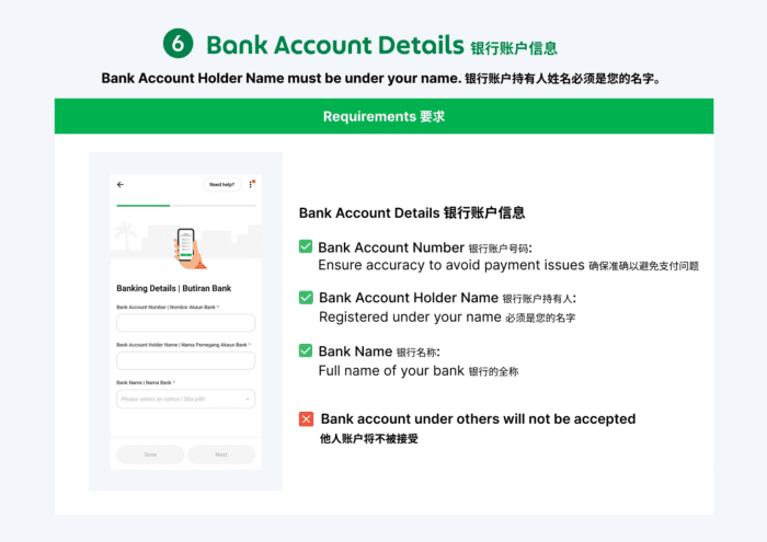 Grab Delivery Partner Self-Serve Guide | Grab MY