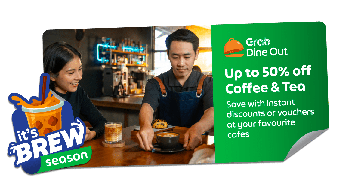 Coffee & Tea Month ☕🍵 | Grab MY