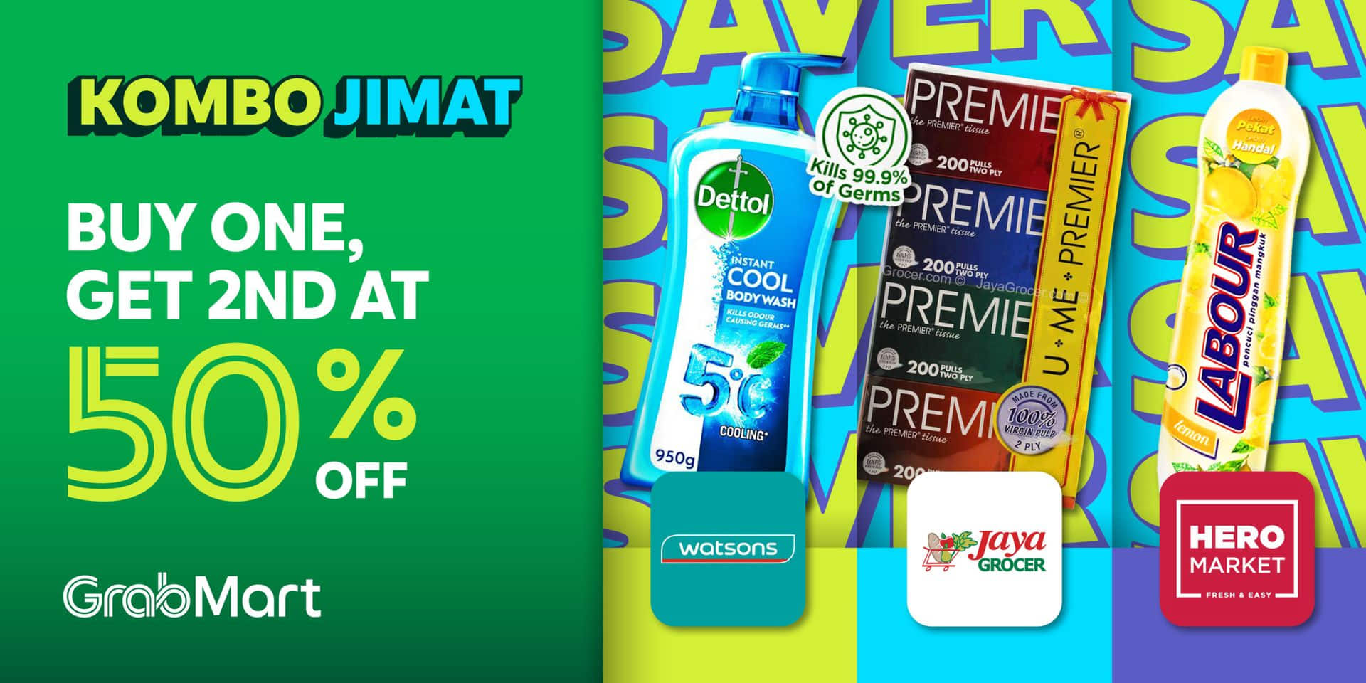 GrabMart Kombo Jimat | Grab MY