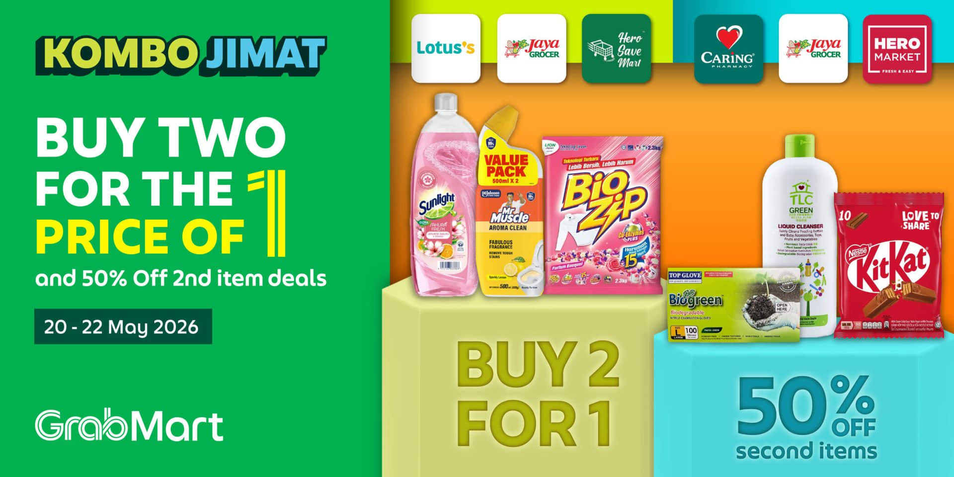 GrabMart Kombo Jimat | Grab MY