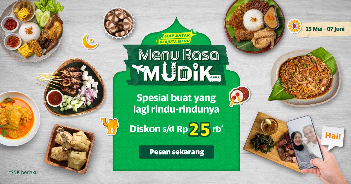 Lepas rindu dengan Menu Rasa Mudik di GrabFood! | Grab ID