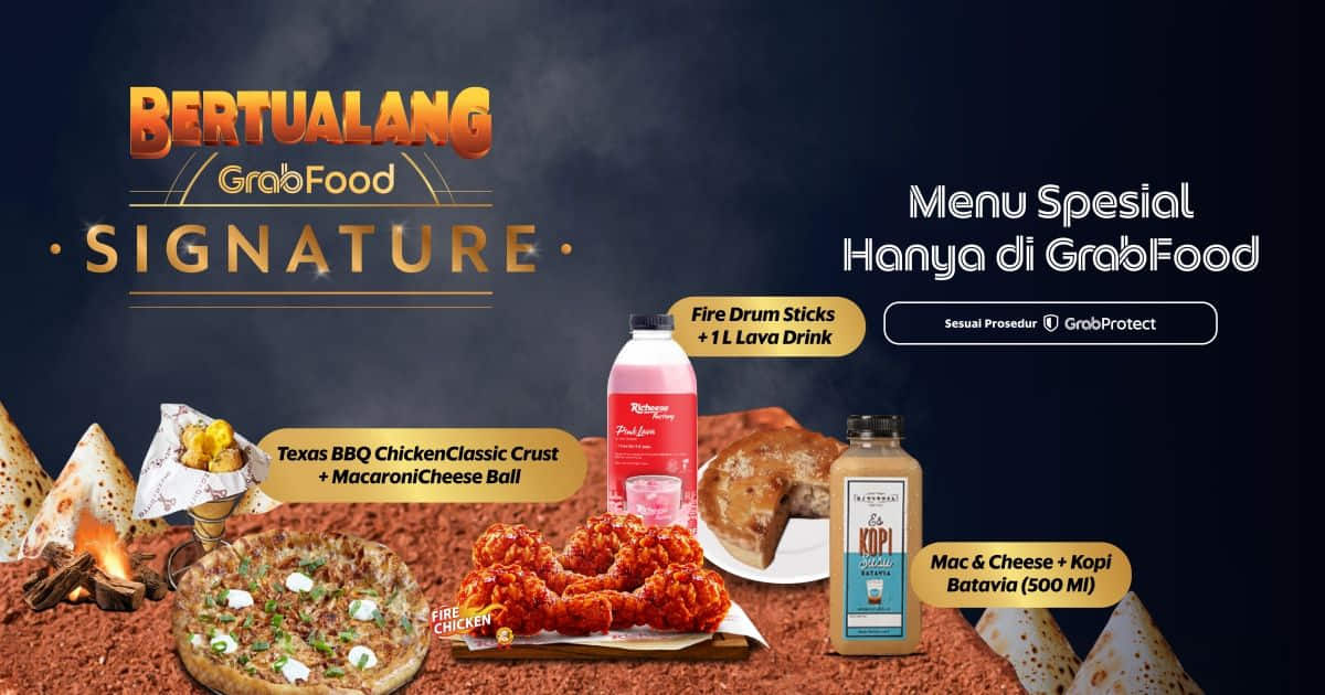 Bebasin Lidahmu dengan Kumpulan Menu GrabFood Signature! | Grab ID